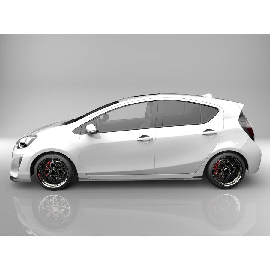 アクア クロスオーバー NHP10H 後期 フロントアンダースポイラー サイドステップ 2点キット エアロパーツ : EUROU - 通販 - Yahoo!ショッピング