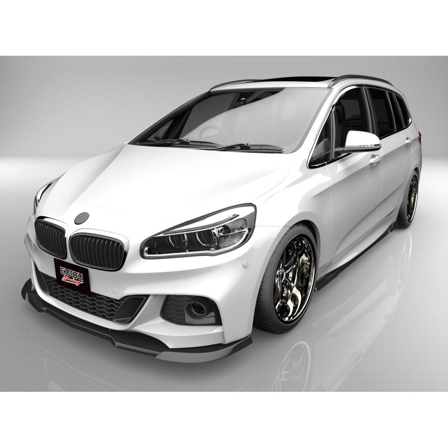 BMW 2シリーズ F45 Mスポーツ 2A15 2A20 2C20 2C15 前期 フロントアンダースポイラー サイドステップ 2点キット ...