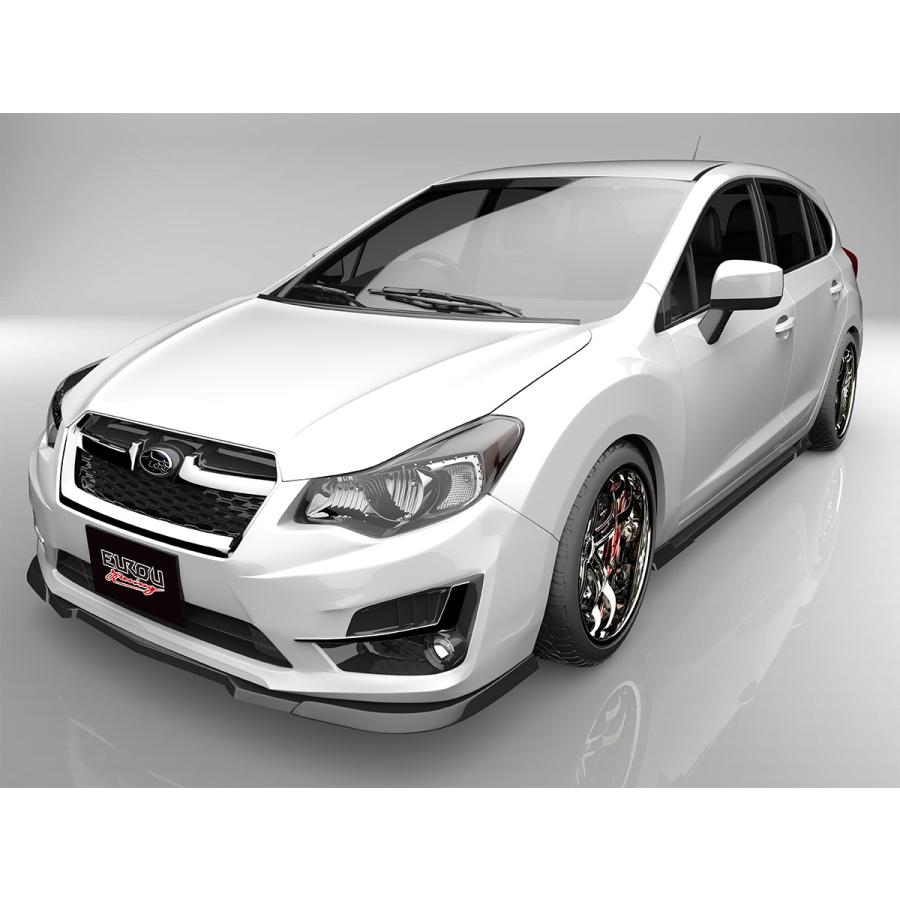 インプレッサスポーツ GP2 GP3 GP6 GP7 後期 フロントアンダースポイラー サイドステップ 2点キット エアロパーツ : EUROU - 通販 - Yahoo!ショッピング