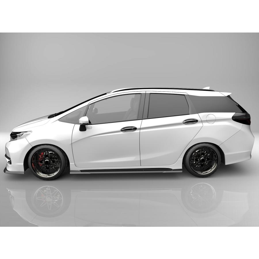 シャトル GK8 GK9 GP7 GP8 前期 フロントアンダースポイラー サイドステップ 2点キット エアロパーツ : EUROU - 通販 - Yahoo!ショッピング