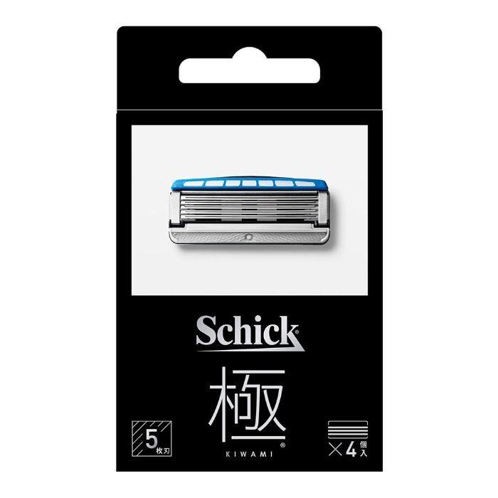 schick シック Schick 極 KIWAMI 替刃（4コ入） : イーバリューYahoo!店 - 通販 - Yahoo!ショッピング