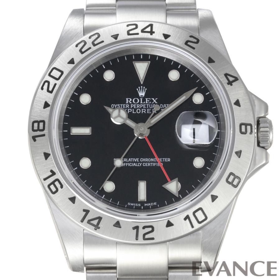 エクスプローラーII 【中古】 ロレックス 16570 ブラック K番 メンズ ROLEX : エバンス ヤフー店 - 通販 - Yahoo!ショッピング