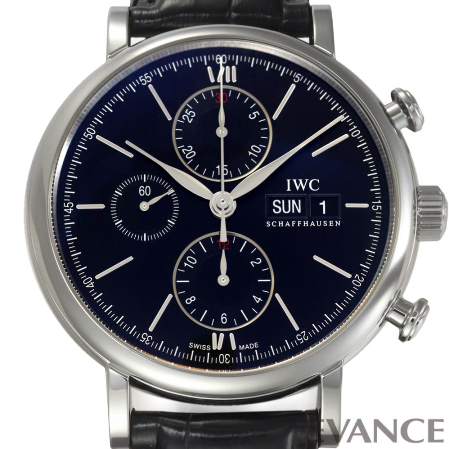 ポートフィノ 【中古】 IWC クロノグラフ IW391029 ブラック メンズ : エバンス ヤフー店 - 通販 - Yahoo!ショッピング