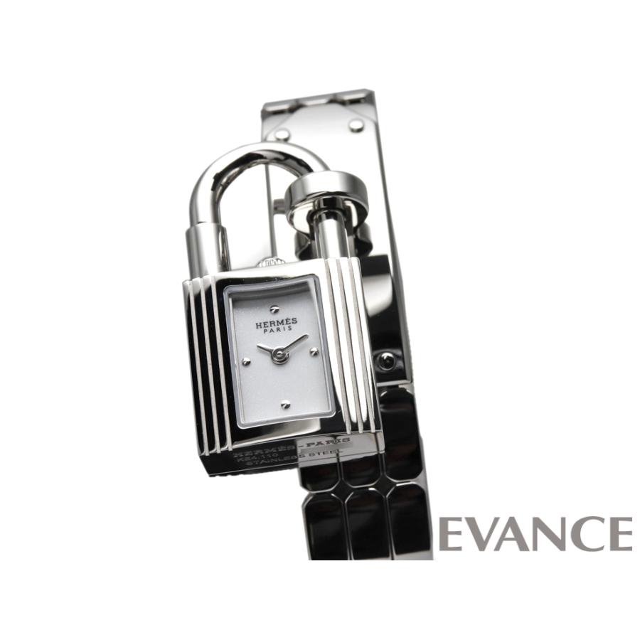 HERMES 【中古】 エルメス ケリーウォッチ KE4.110 ホワイト レディース : エバンス ヤフー店 - 通販 - Yahoo!ショッピング