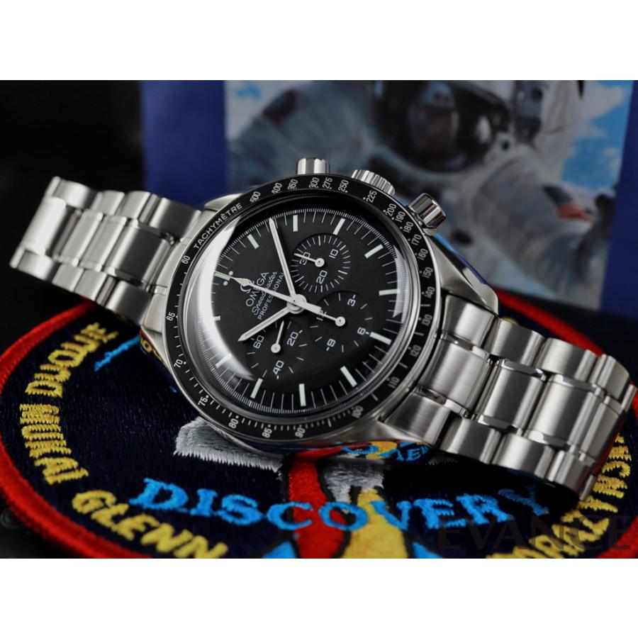 SPEEDMASTER 【中古】 オメガ スピードマスター プロフェッショナル アポロ11号月面着陸30周年記念 3560.50 ブラック ...