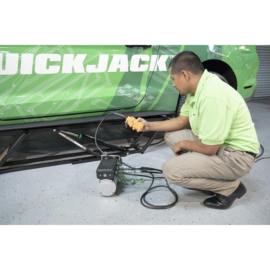 Quick jack クイックジャッキ BL-5000SLX AC100V ポータブルカーリフト 2.2t 日本語取扱説明書付き ...