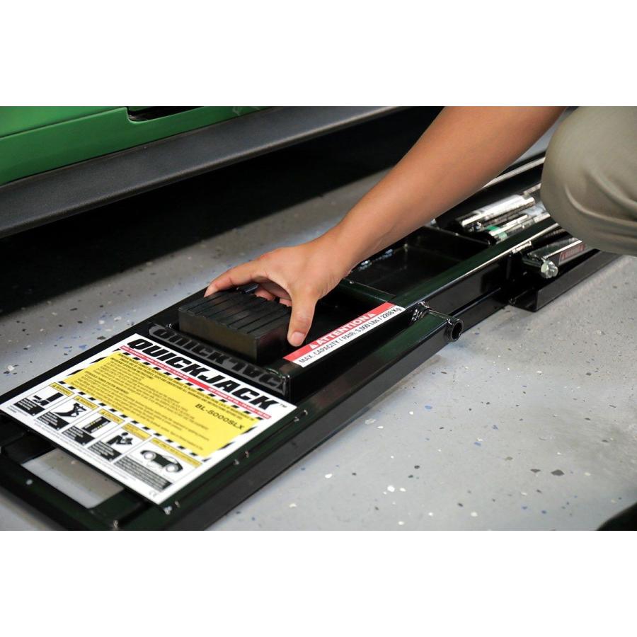 Quick jack クイックジャッキ BL-5000SLX AC100V ポータブルカーリフト 2.2t 日本語取扱説明書付き ...