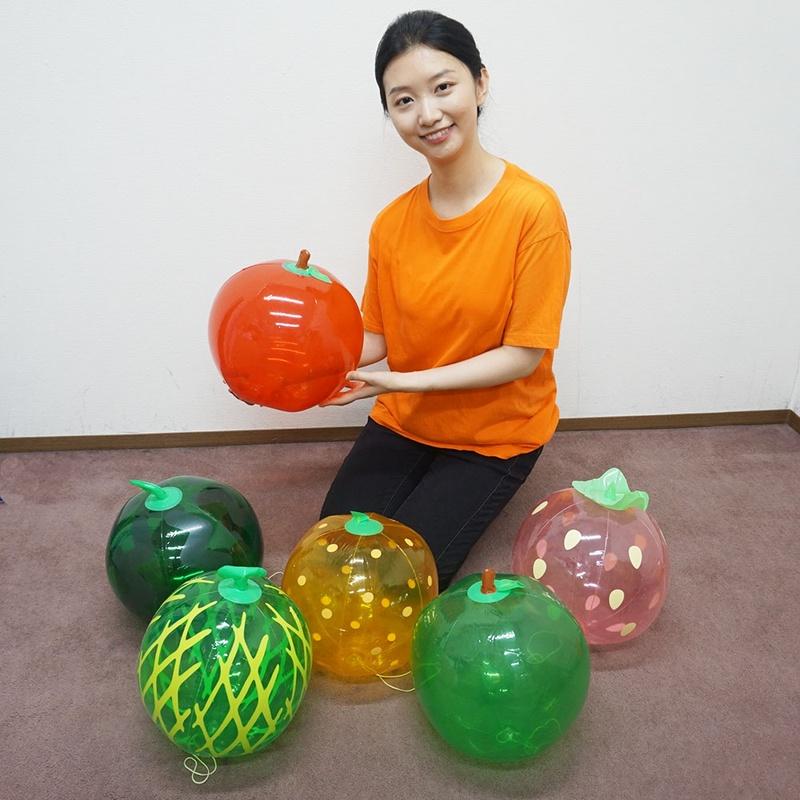 もぎたてフルーツビーチボール 28cm 10個+予備2個 / 景品 プレゼント ビニールグッズ 子供 ビーチボール : 販促イベント屋 - 通販 - Yahoo!ショッピング