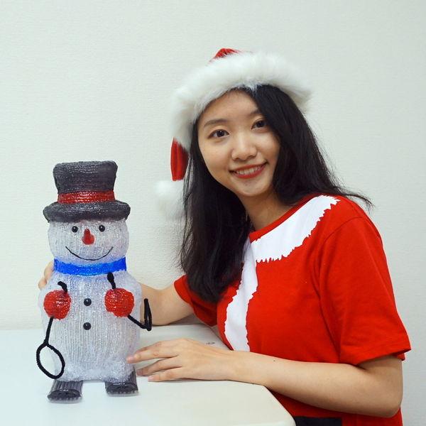 クリスマス 装飾 LEDクリスタルモチーフ スキースノーマン H34cm 雪だるま : 販促イベント屋 - 通販 - Yahoo!ショッピング