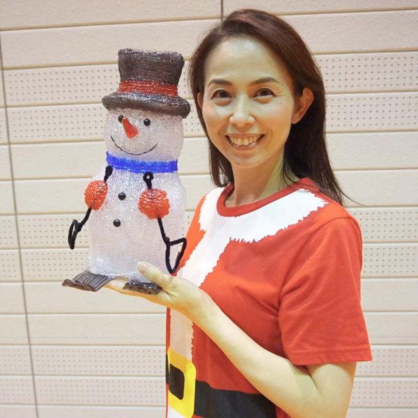 クリスマス 装飾 LEDクリスタルモチーフ スキースノーマン H34cm 雪だるま : 販促イベント屋 - 通販 - Yahoo!ショッピング