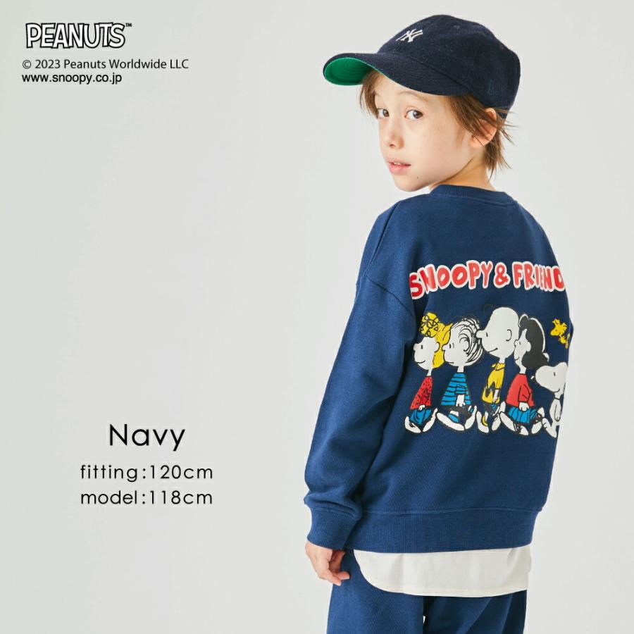 長袖 トレーナー 子供服 スヌーピー フレンズ ロンT キッズ 長袖Tシャツ 女の子 男の子 秋 秋冬 秋服 秋物 綿 snoopy peanuts 90 100 110 120 130 ...