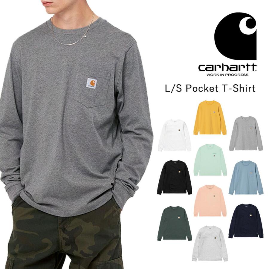 Carhartt 国内正規品 carhartt wip カーハート ダブリューアイピー L/S POCKET T-SHIRT i022094 ロングスリーブ ポケット Tシャツ 新作 2022 ...