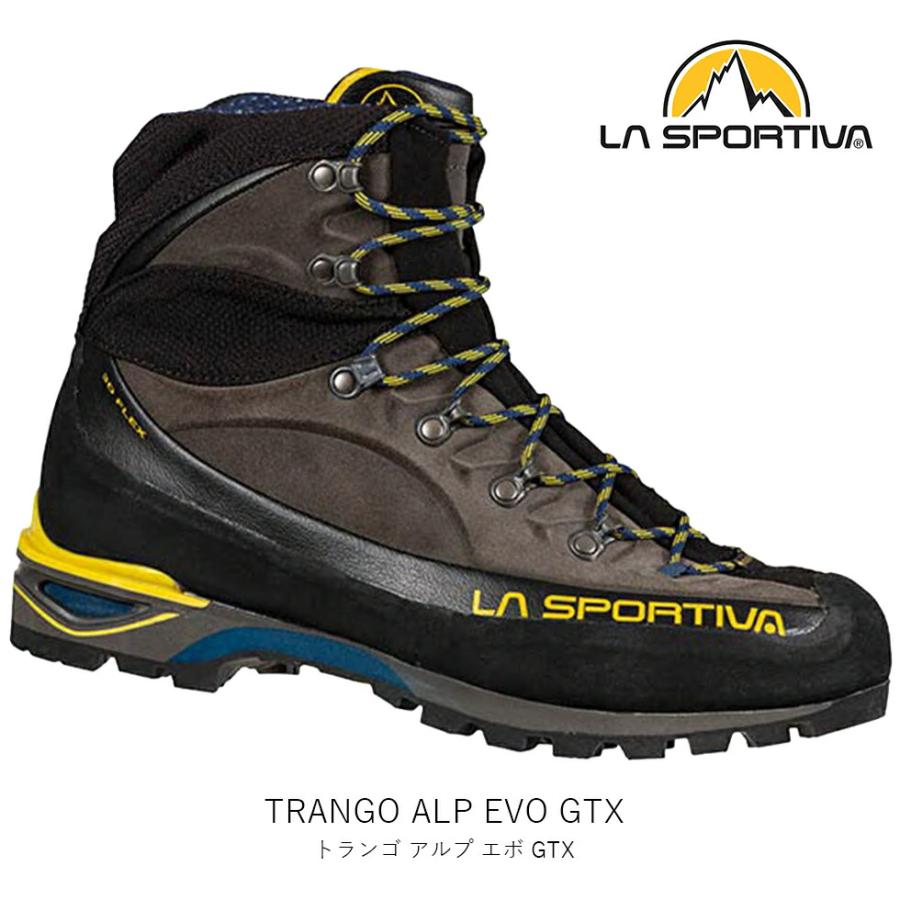 LA SPORTIVA スポルティバ TRANGO ALP EVO トランゴ アルプ エボ GTX MENS メンズ マウンテン アルパイン ブーツ 登山靴 GORE-TEX Vibram ...