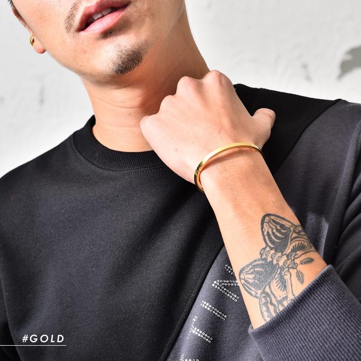 ブレスレット メンズ ステンレス アクセサリー バングル レディース つけっぱなし サビない サージカル 金属アレルギー アレルギー対応 : 18503 : joker by ...