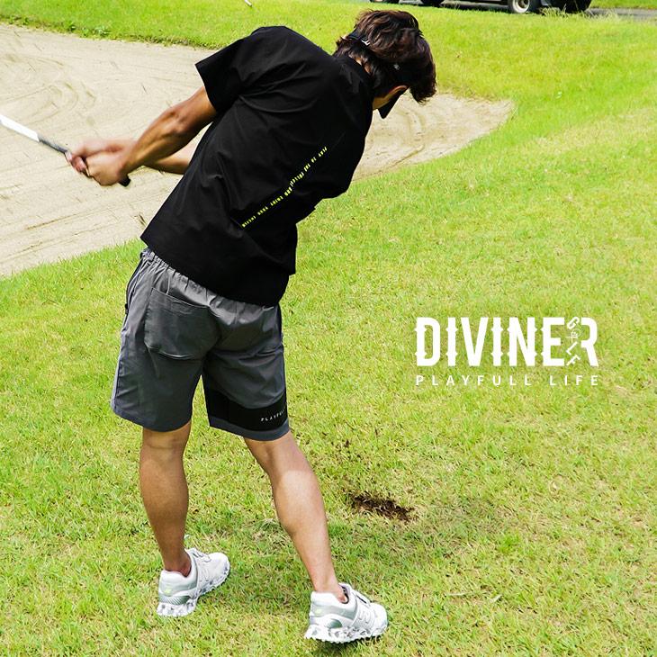 DIVINER GOLF 【DIVINER GOLF】ゴルフウェア メンズ 半袖 DIVINER GOLF 【DIVINER GOLF】ゴルフウェア メンズ 半袖