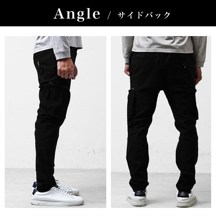 VIOLA rumore ヴィオラ カーゴパンツ メンズ 総柄 ブランド ストレッチパンツ 裾リブ 春 春秋 ちょいワル お兄系 オラオラ系 ...