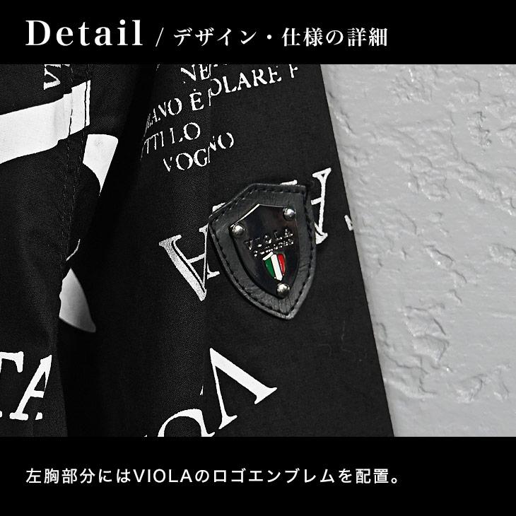 VIOLA rumore（ヴィオラ ルモーレ） ヴィオラ 長袖シャツ メンズ 総柄