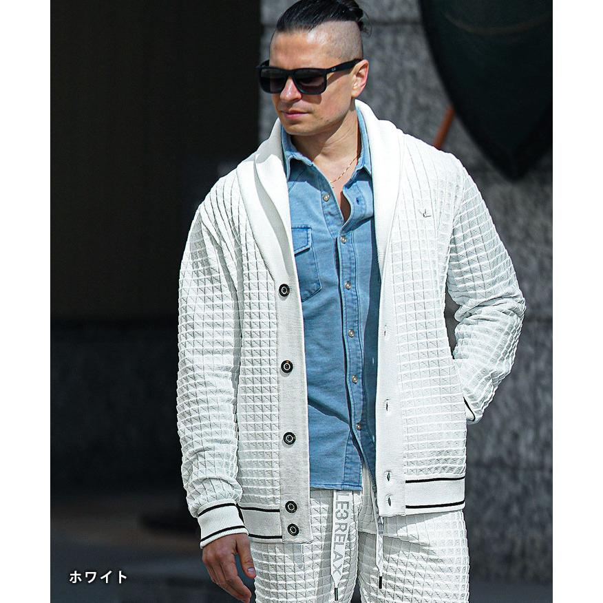 1PIU1UGUALE3 RELAX ウノピゥウノウグァーレトレ リラックス セットアップ メンズ 上下セット カーディガン ハーフパンツ 春 春服 joker USK-25002 USK ...