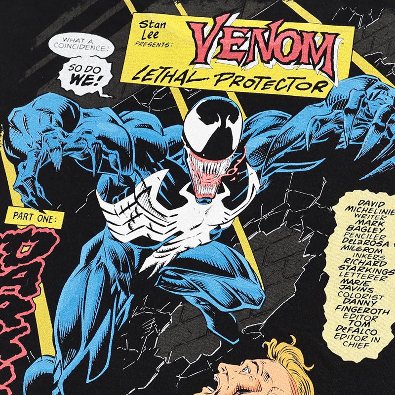 MARVEL ヴェノム Tシャツ メンズ 半袖 マーベル レディース スパイダーマン ベノム アメコミ キャラクター グッズ ダンス ペアルック 誕生日プレゼント : EVERSOUL ...