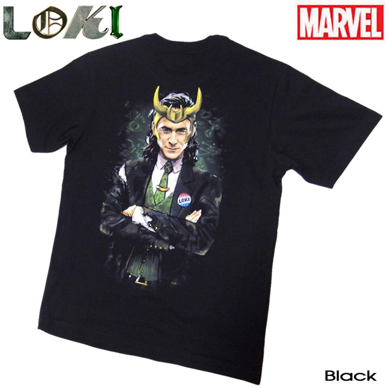MARVEL マーベル LOKI Tシャツ ロキ メンズ 半袖 アベンジャーズ アメコミ キャラクター グッズ ムーンナイト ファルコン ハルク ギフト プレゼント : EVERSOUL ...