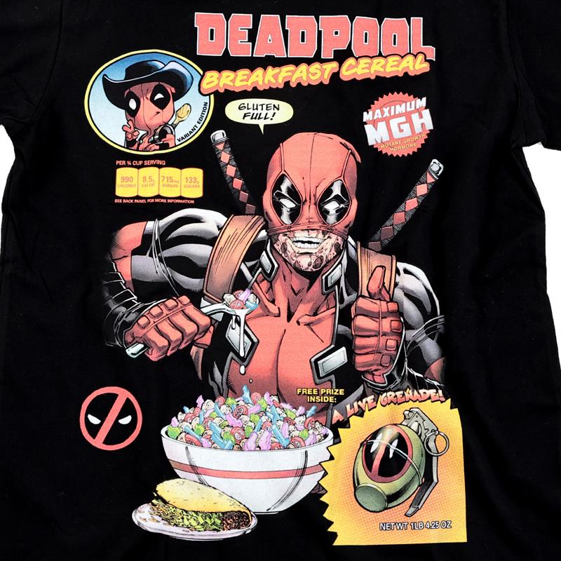 MARVEL マーベル Tシャツ 半袖 デッドプール アベンジャーズ スパイダーマン DEADPOOL アメコミ グッズ ギフト ペアルック メンズ 誕生日プレゼント : EVERSOUL ...