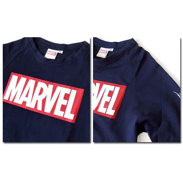 MARVEL スウェットシャツ マーベル ロンT メンズ 長袖 ロゴ 厚手 スパイダーマン アイアンマン プリント リブ ラグラン : EVERSOUL PLUS メンズファッション - 通販 ...