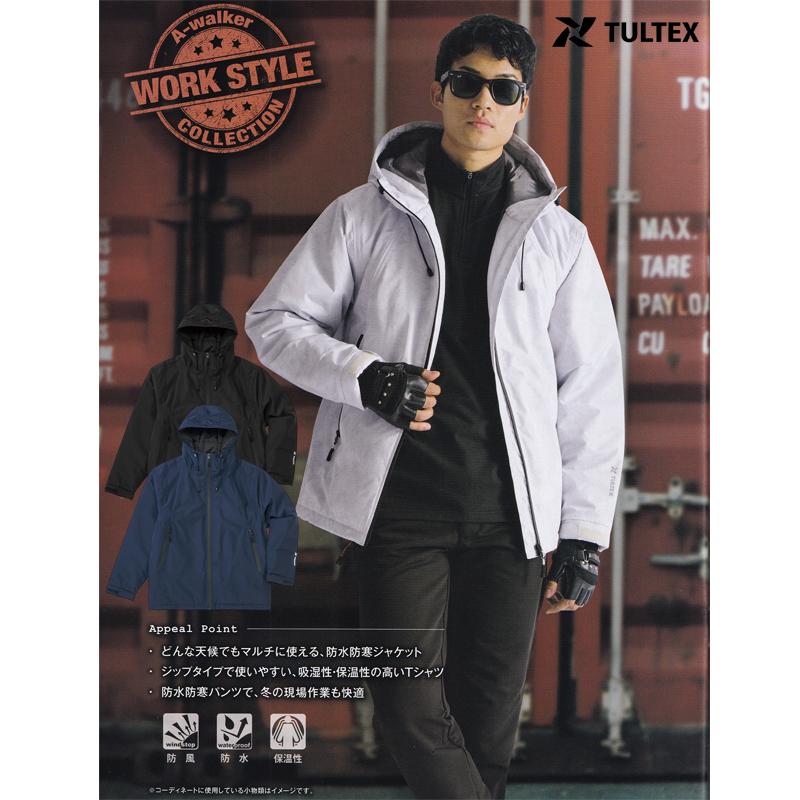 TULTEX ジップパーカー 中綿 ジャケット マウンテンパーカー TULTEX ジップパーカー 中綿 ジャケット マウンテンパーカー