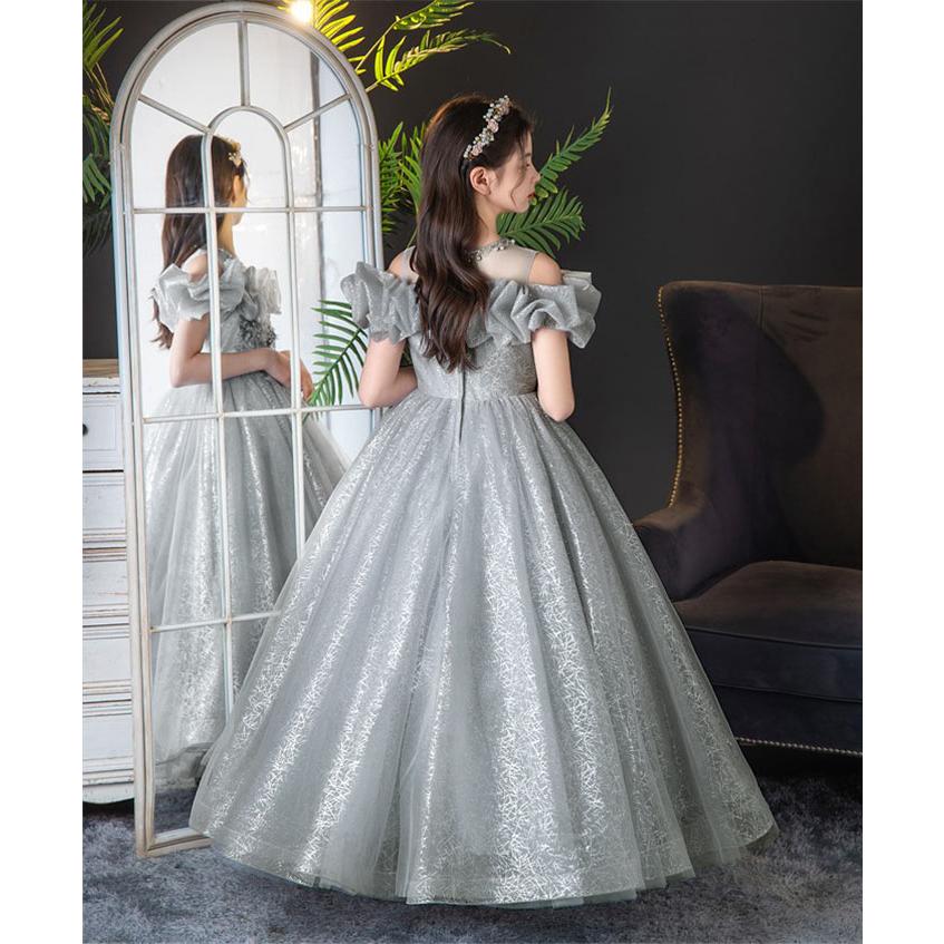 ドレス 発表会 結婚式 女の子 ピアノ発表会 120 130 140 150 160 170