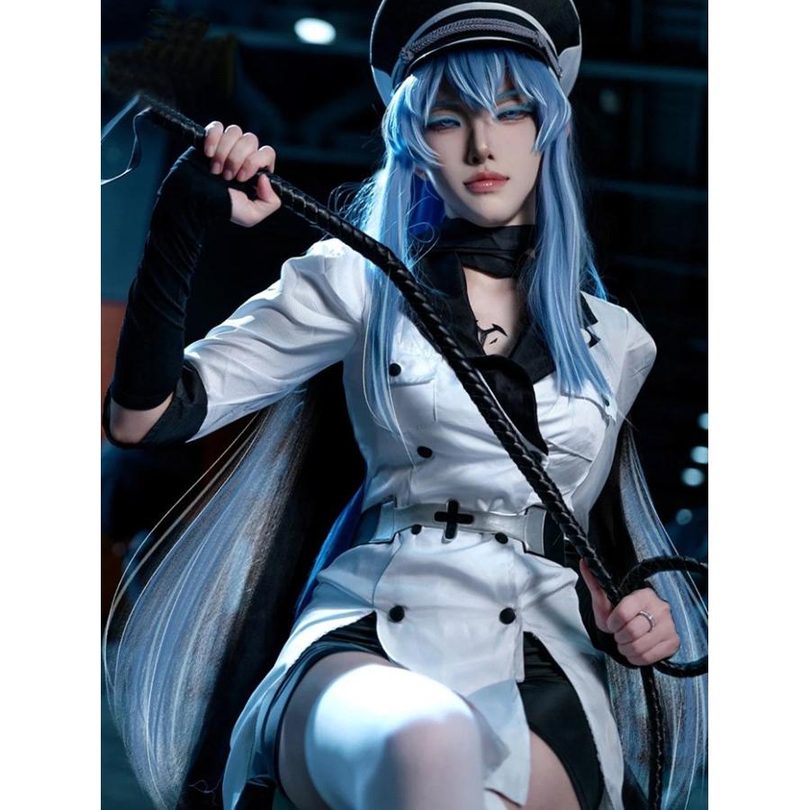 アカメが斬る! コスプレ エスデス コスプレ衣装 ドレス 変装 仮装