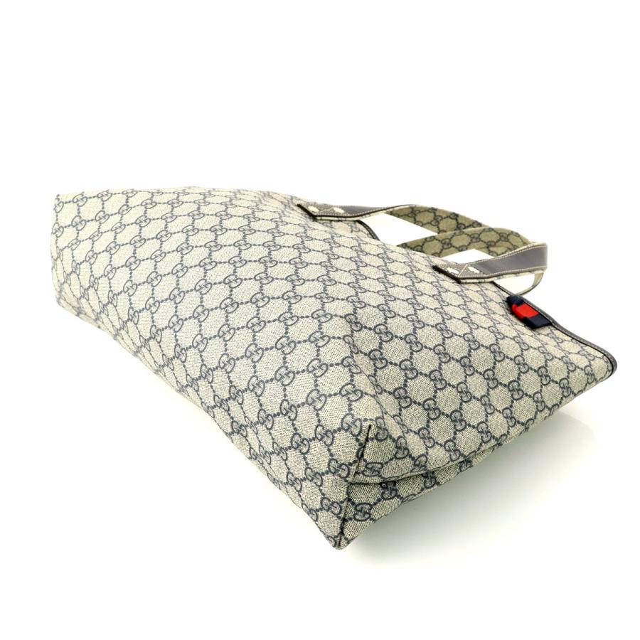 グッチ GUCCI シェリーライン GG柄 ブルー PVC トートバッグ グッチ GUCCI シェリーライン GG柄 ブルー PVC トートバッグ