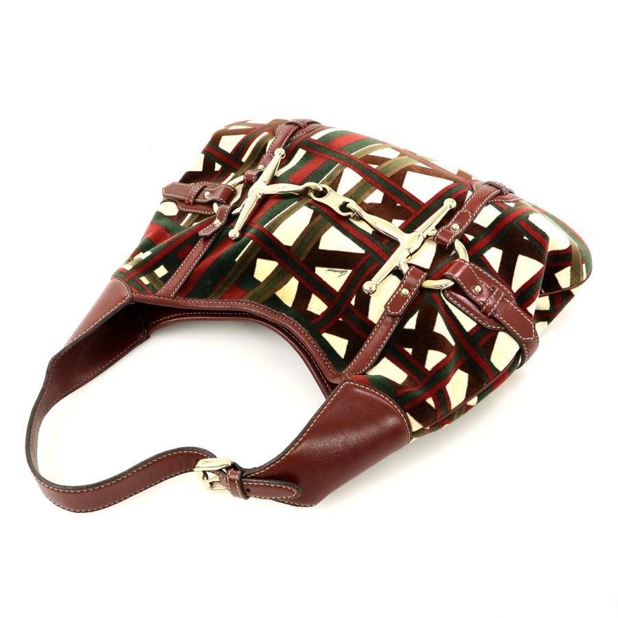 グッチ GUCCI ジャッキーライン ベロア×レザー セミショルダー グッチ GUCCI ジャッキーライン ベロア×レザー セミショルダー