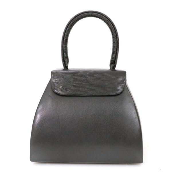 ハナエモリ HANAE MORI ブラック リボン レザー パーティー ハナエモリ HANAE MORI ブラック リボン レザー パーティー