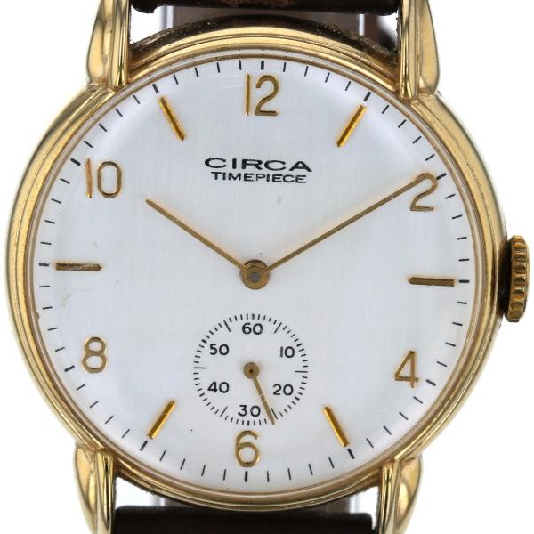 サーカ CIRCA タイムピース スモセコ CT114RG 自動巻式 アイボリー 文字盤 2針式 メンズ 腕時計 【sg】【中古】 : Everydaygoldrush - 通販 ...