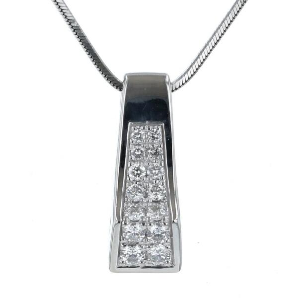 Pt850 Pt900 プラチナ ネックレス ダイヤモンド 0.31ct ラウンド ソード 剣 ナイフ パヴェ 40cm【新品仕上済】【zz】【中古】 : Everydaygoldrush ...