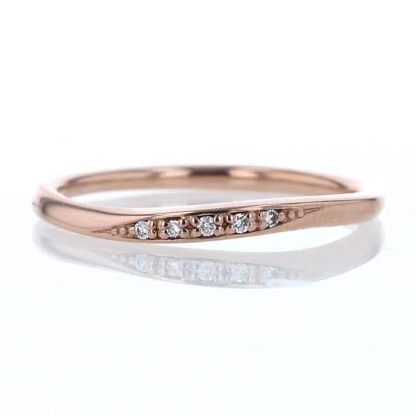 EAUD 4℃ オデュースヨンドシー K10PG ピンクゴールド リング ダイヤモンド シンプル デザイン 指輪 11号【新品仕上済】【af】【中古】 : Everydaygoldrush ...