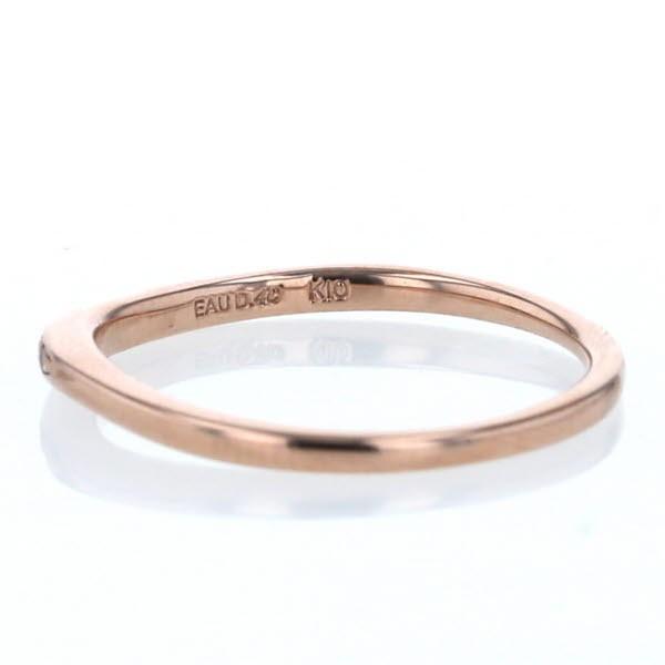 EAUD 4℃ オデュースヨンドシー K10PG ピンクゴールド リング ダイヤモンド シンプル デザイン 指輪 11号【新品仕上済】【af】【中古】 : Everydaygoldrush ...