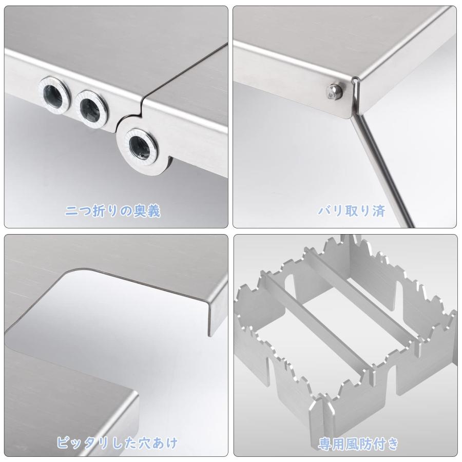 KVASS イワタニ ジュニアコンパクトバーナー CB-JCB 専用 遮熱板 テーブル ステ : エブリデイストア - 通販 - Yahoo!ショッピング