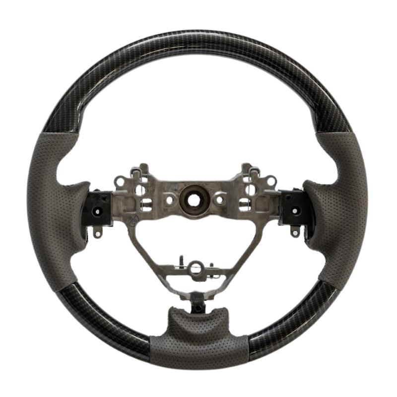 待望のカーボン調追加 (カーボン調) ウッドコンビステアリング エブリイワゴン DA17W H27/2- YourParts e0199 車 ...