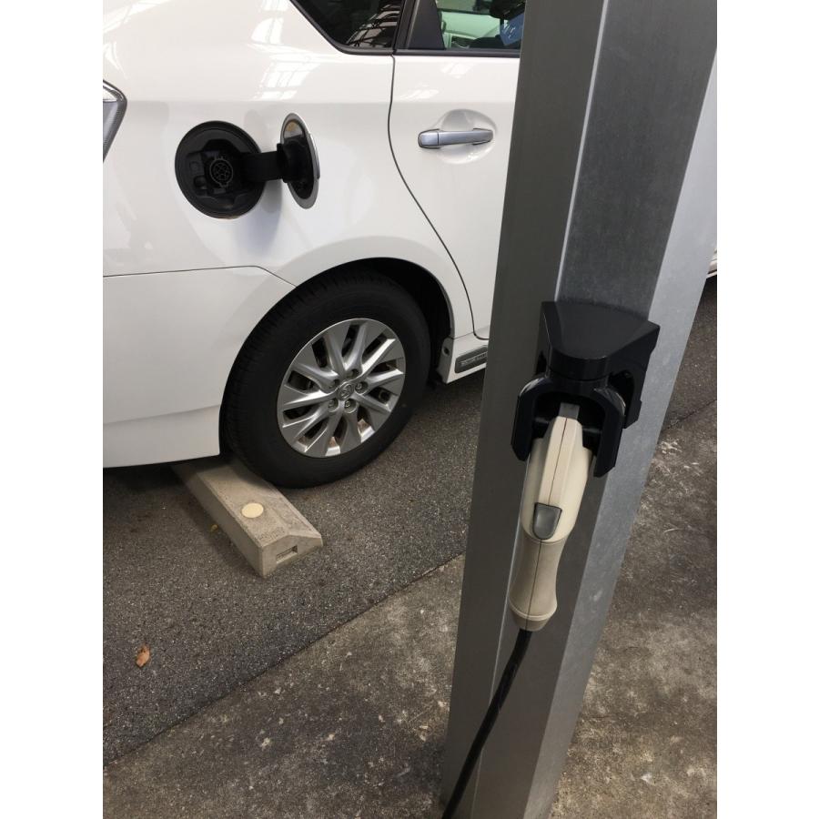Pit-C3 電気自動車（EV・PHEV）用充電器シリーズ コネクタホルダーEVL-B PitC3・Pit・充電ケーブル収納・電気自動車・PHV・普通充電・リーフ・i-MiEV : Pit ...