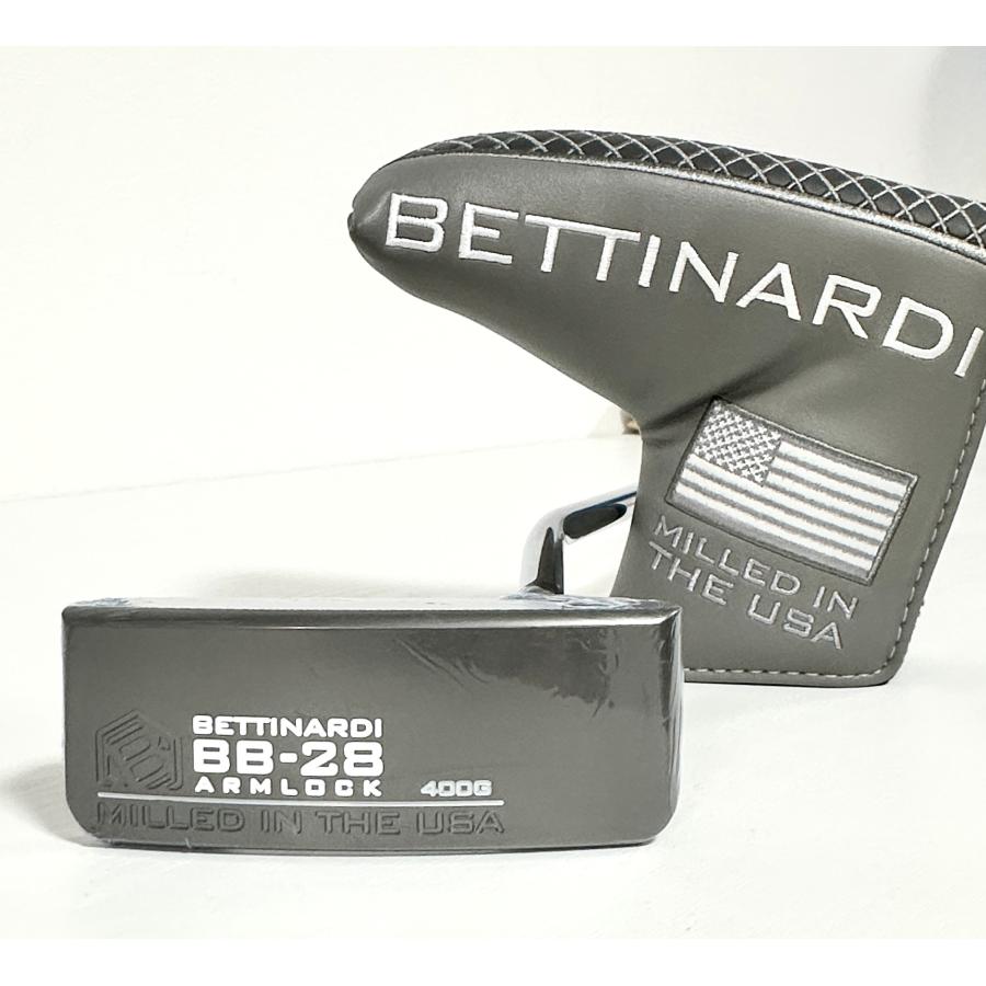 BETTINARDI 【新品・長期在庫】ベティナルディ BB28 アームロック パター 2023モデル 39インチ ヘッドカバー付き ...