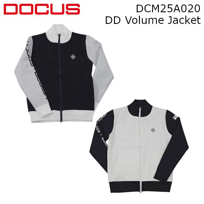 DOCUS ゴルフウェア ドゥーカス DD ボリューム ジャケット オフホワイト/ネイビー 2025年 秋冬新作 メンズ : Evolvin - 通販 - Yahoo!ショッピング