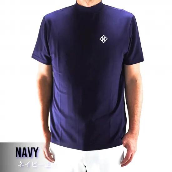 DOCUS ゴルフウェア ドゥーカス バックラインモック シャツ 2025 春夏 メンズ オフホワイト/ネイビー/杢グレー DCM25S002 Back Line Mock : Evolvin ...