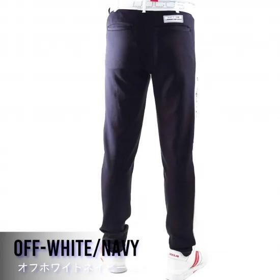 DOCUS ゴルフウェア ドゥーカス DD ロングパンツ 2025 春夏 メンズ オフホワイト×ネイビー/ブラック/グレージュ DCM25S013 Long Pants : Evolvin ...