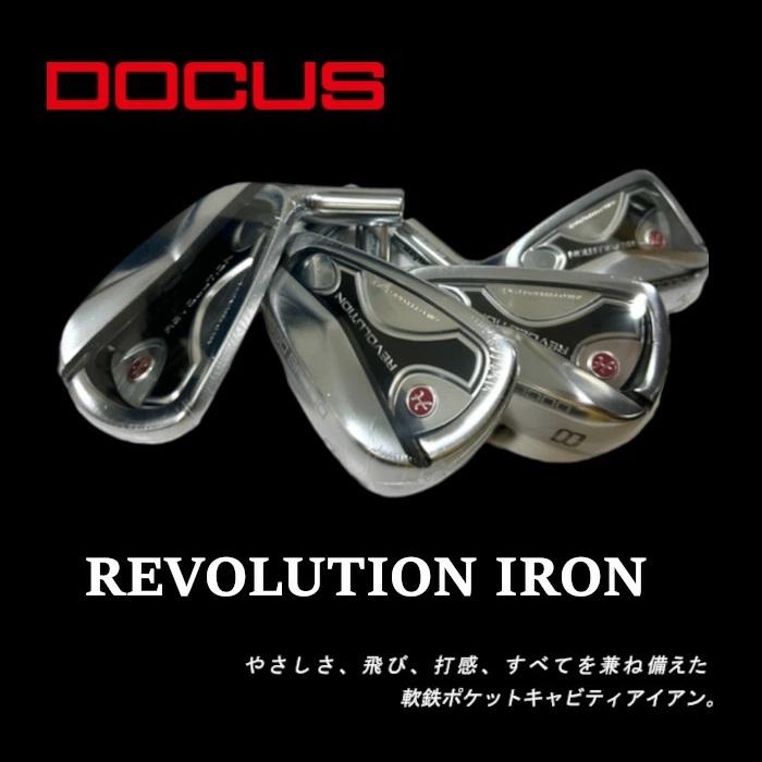 DOCUS ドゥーカス レボリューション アイアンセット | デザインチューニング ゼロソリッド #5-P 6本セット オーダーメイド カスタムクラブ : Evolvin - 通販 ...