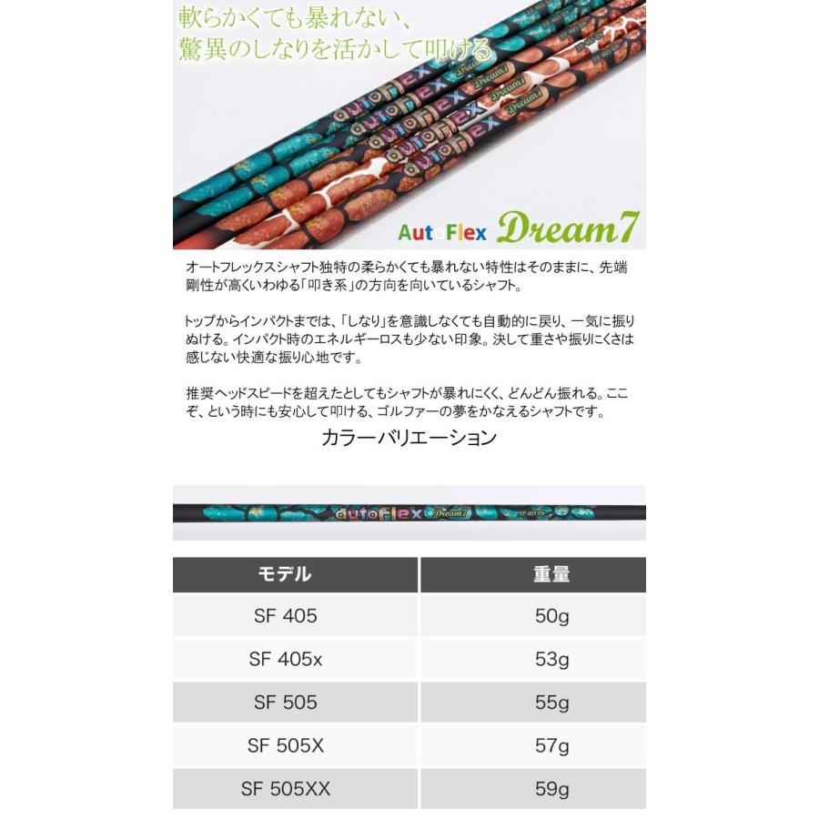 ドゥーカス レボリューション ユーティリティ | オートフレックス DREAM7 ドリーム7 シャフト UT オーダーメイド カスタムクラブ : Evolvin - 通販 - Yahoo!ショッピング