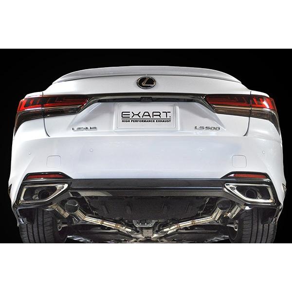 EXART レクサス LS500ツインターボ用ONEシリーズマフラー EA02-LX107 : エクストラオートパーツ - 通販 ...