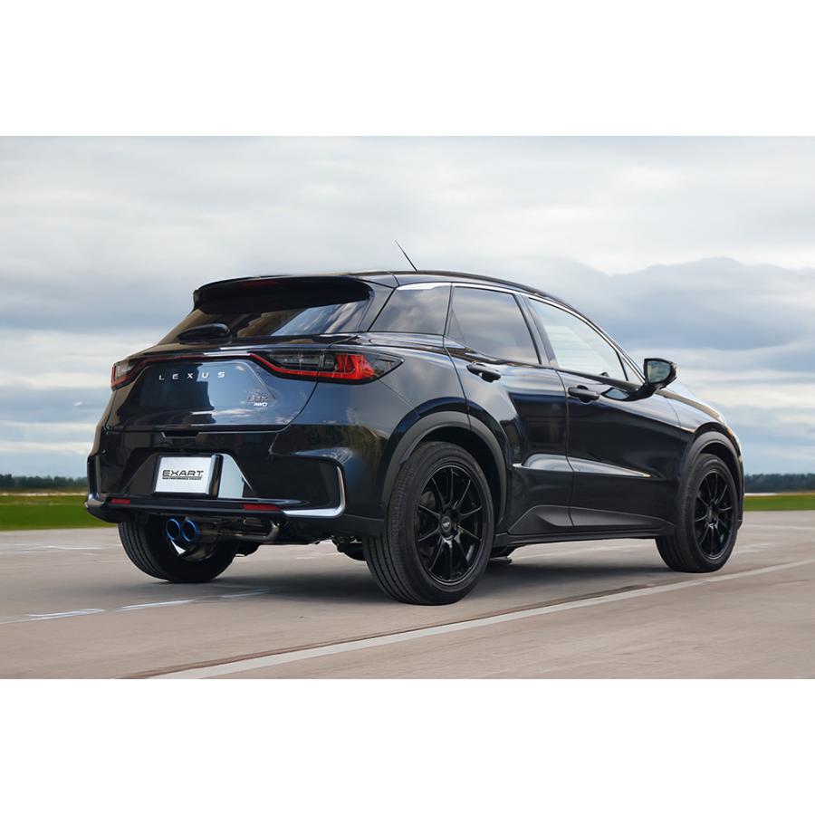 EXART LEXUS レクサス LBX 4WDノーマルバンパー専用ONEマフラー ステンレステール EA02-LX119-LS ...