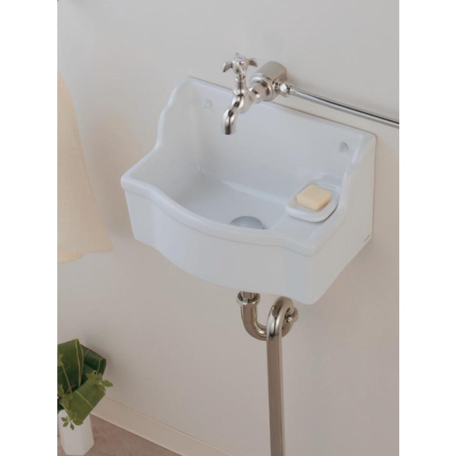 カクダイ KAKUDAI 壁掛手洗器 無彩色 Luju 493-136 壁掛け 住宅設備 建材 水回り 水周り リフォーム 蛇口 水栓 リノベーション DIY : DIY・エクステリアG ...