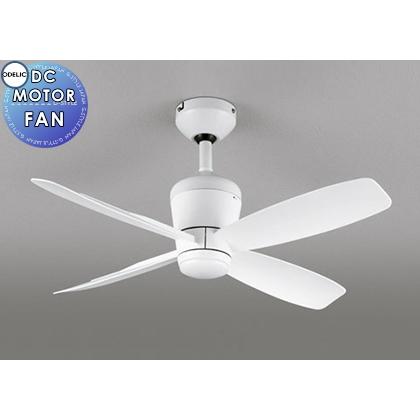 オーデリック ODELIC シーリングファン DCモーターファンシリーズ WF811P2 白色 器具本体[パイプ吊り・短羽根] 4枚羽根 コンパクトを追求したDCファン : DIY ...