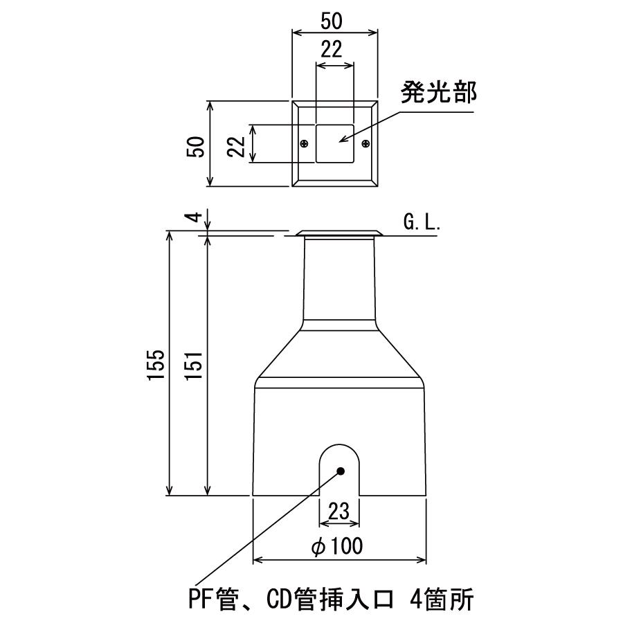 照明 オンリーワンクラブ プリモ グランドライト スクエア 0.3W 1個 MY1-3329 : DIY・エクステリアG-STYLE - 通販 - Yahoo!ショッピング